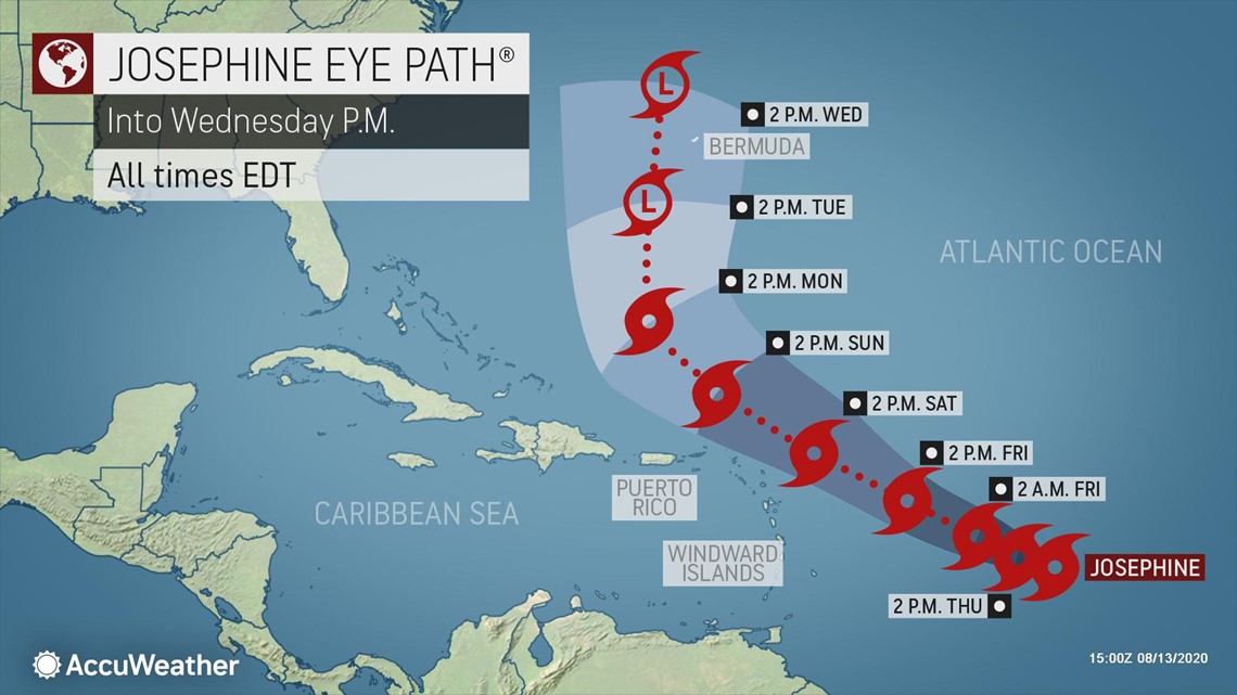 Tropical Storm Josephine forms, shatters another Atlantic hurricane ...