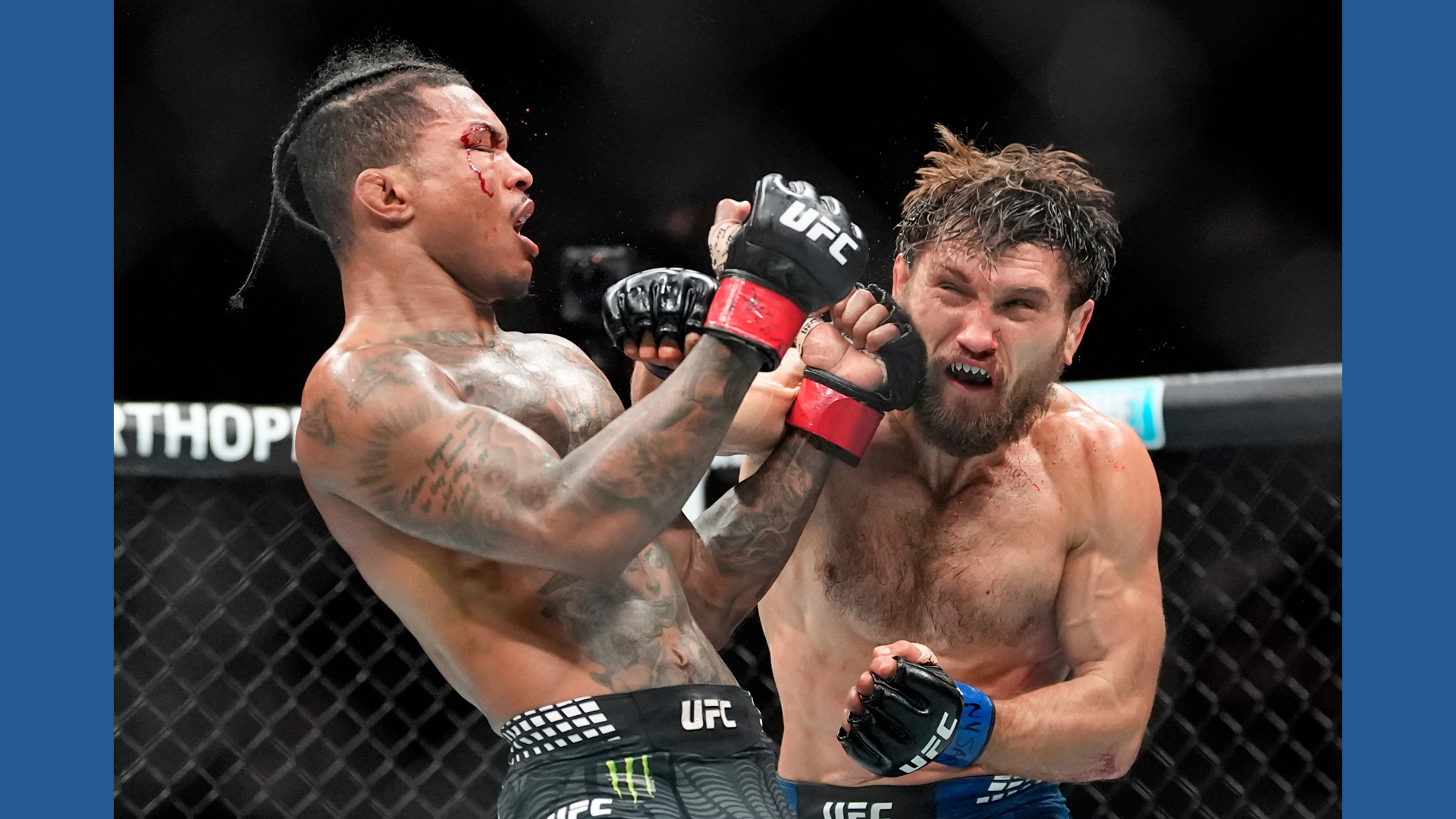 Ethyn Ewing won his 2nd MMA fight in 8 days in his UFC debut in New ...