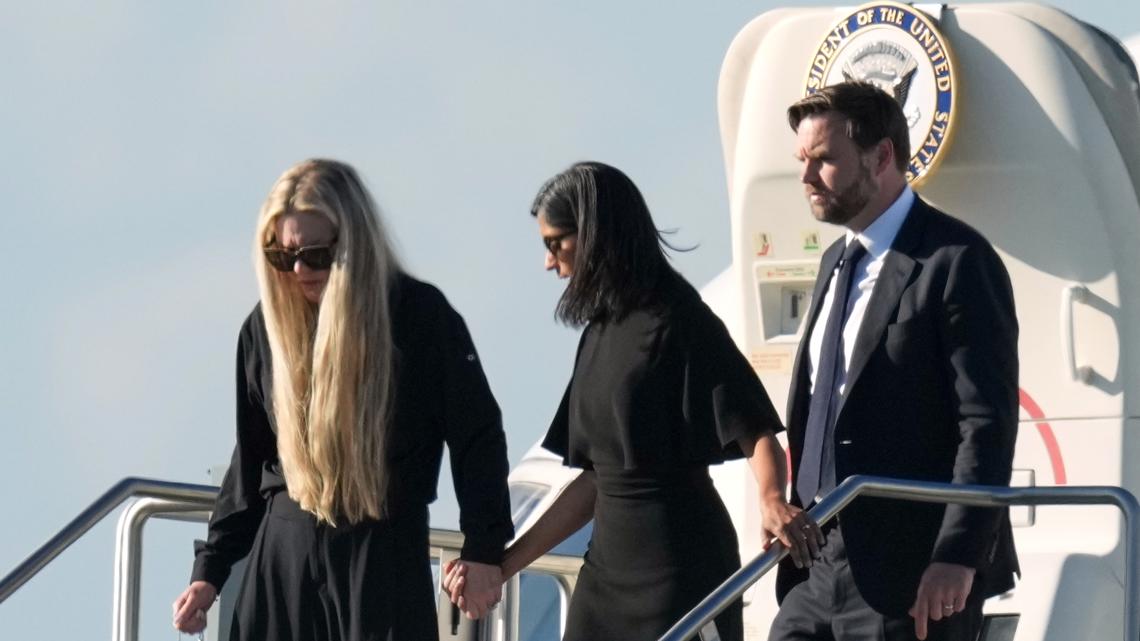 Erika Kirk to lead Turning Point USA after husband's death | kiiitv.com