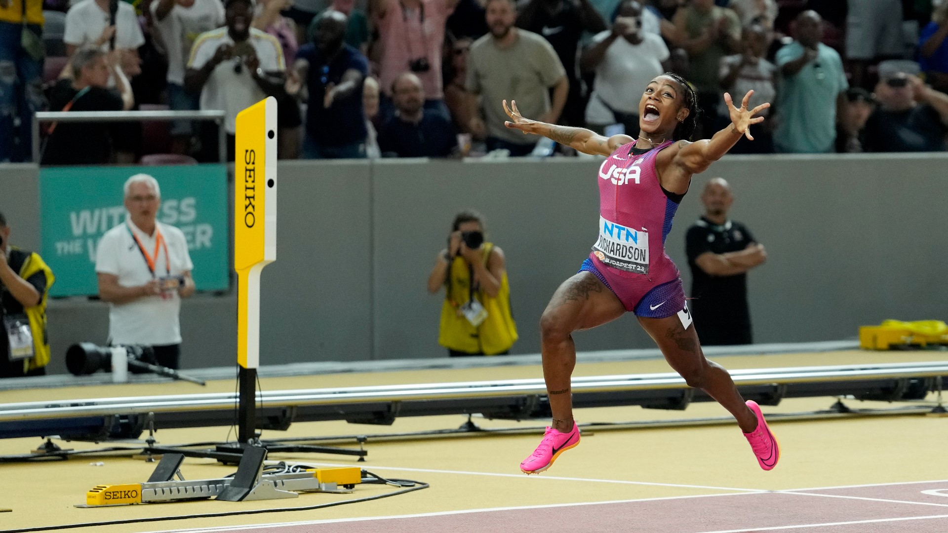 WATCH: Sha’Carri Richardson wins 100 meter world title | kiiitv.com