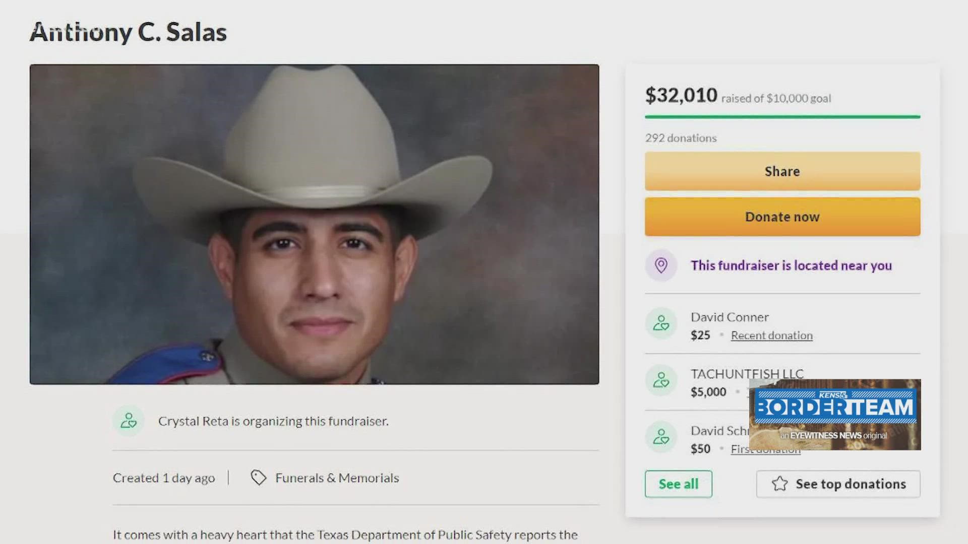 GoFundMe created to help family of DPS Special Agent who died in the ...