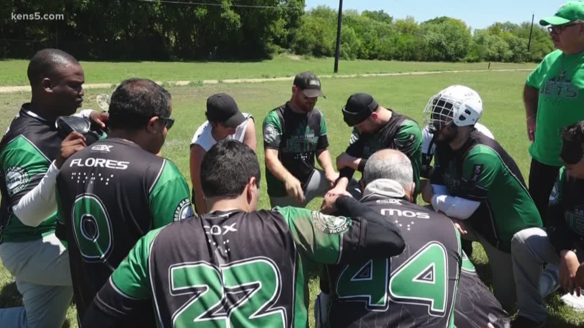 Blind, visually impaired athletes compete in S.A. beep baseball ...
