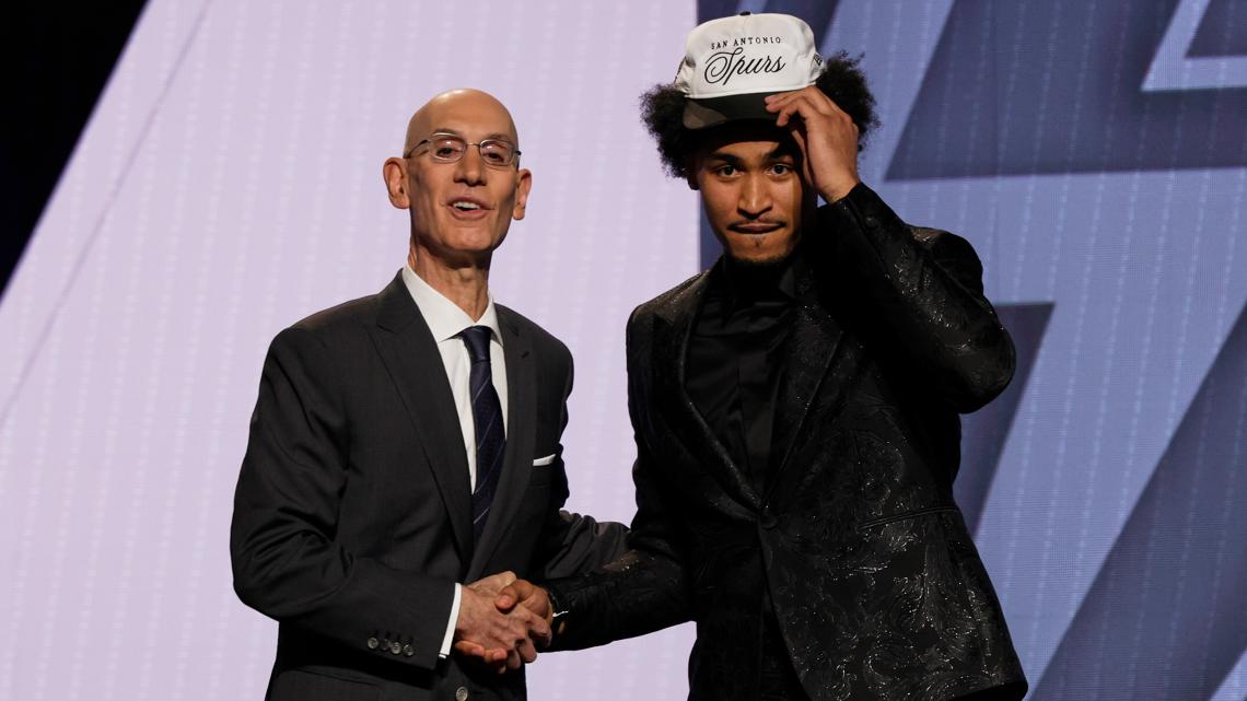 Spurs draft Dylan Harper with No. 2 pick in 2025 NBA Draft | kiiitv.com