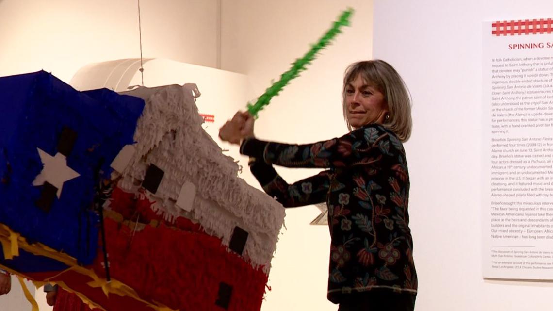 Why figurine babies spilled out of this Alamo piñata | kiiitv.com