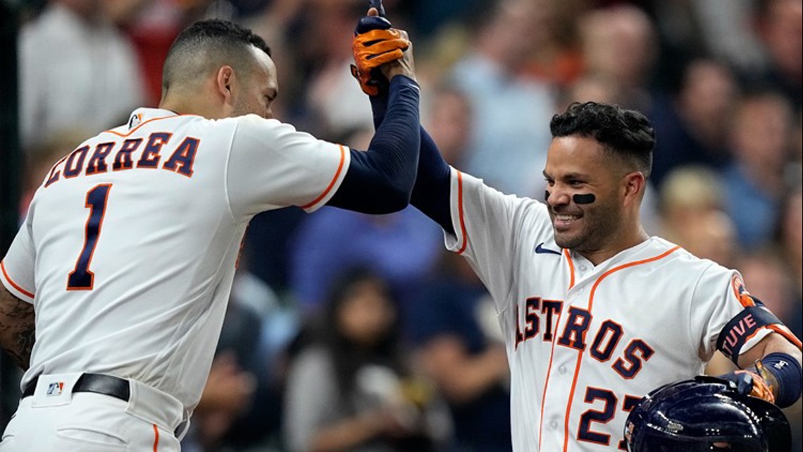 Houston Astros reveal Carlos Correa's new No. 1 jersey | kiiitv.com