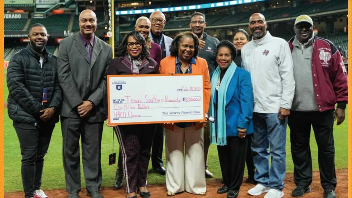 Astros Foundation funds new TSU baseball, softball stadiums | kiiitv.com