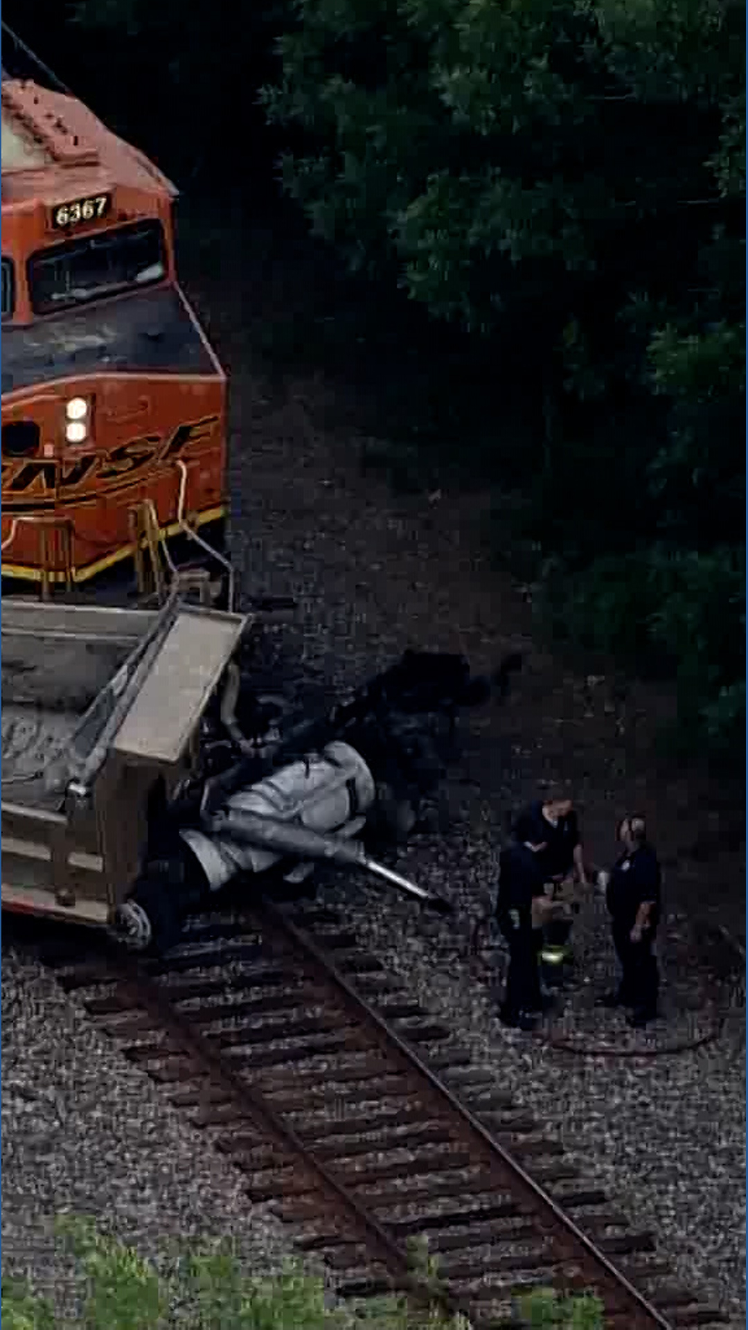 Reported deadly train vs. truck crash under investigation at FM 2759 ...