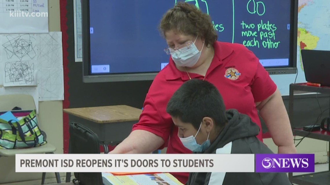 How the first day back to school went for the Premont ISD | kiiitv.com