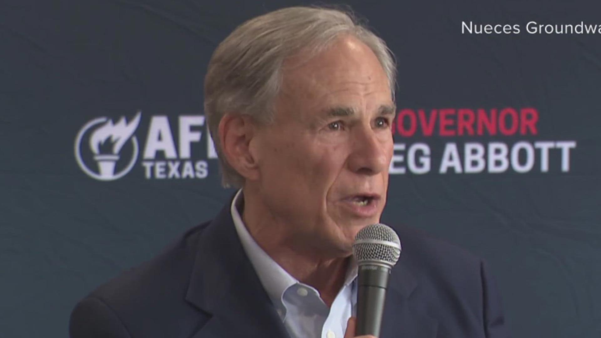 'Lack of ability to make a decision.' Governor Abbott critical of ...