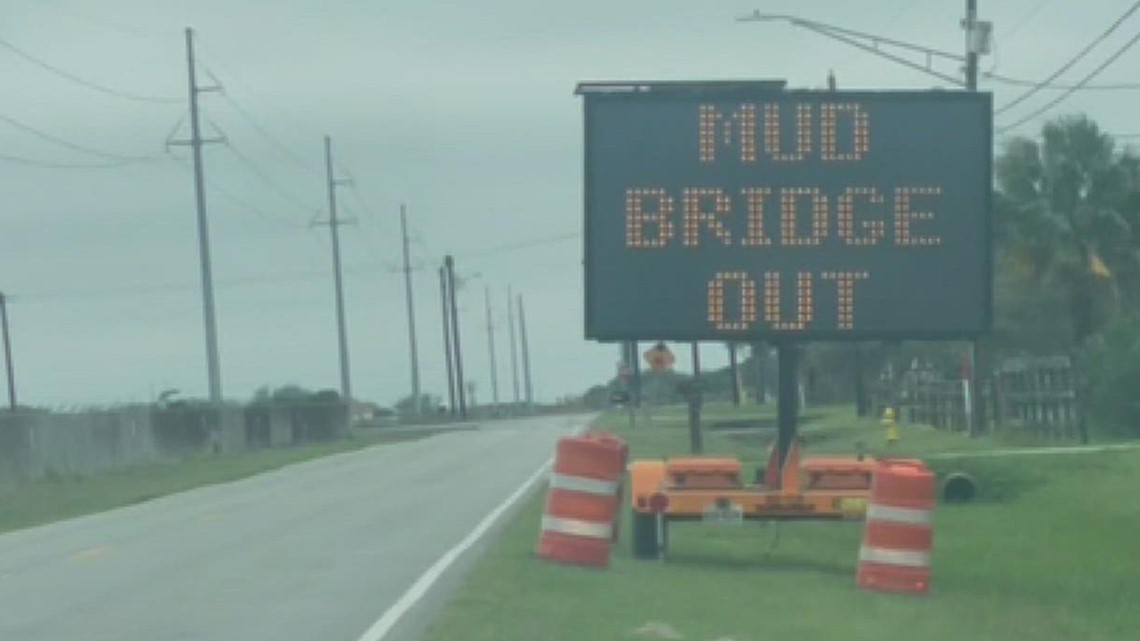 Yorktown mud bridge update: Weather could delay progress | kiiitv.com