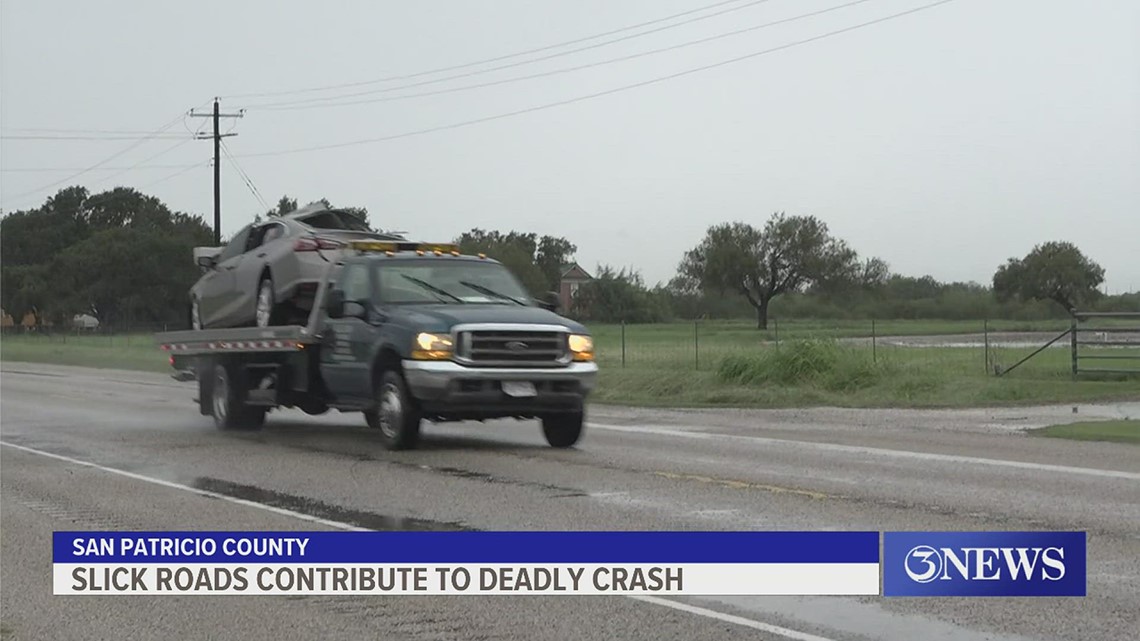 Slick roads contribute to fatal accident in San Patricio County ...