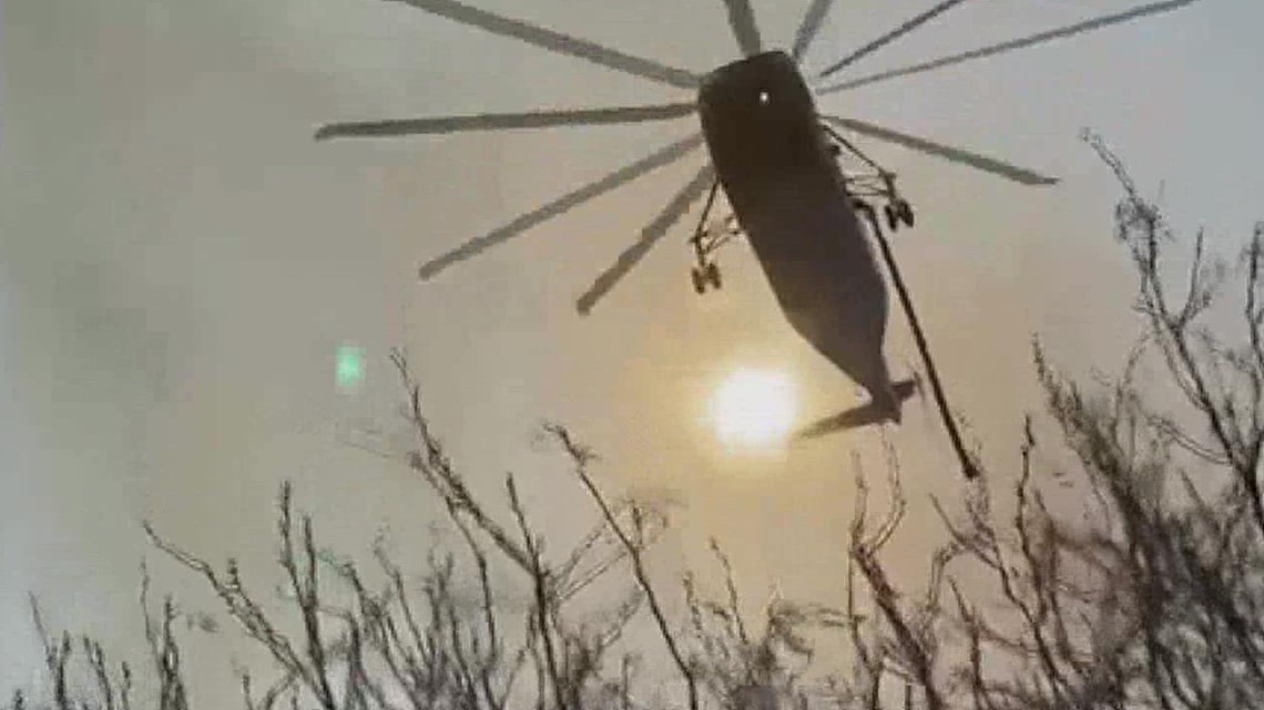 Firefighters Battle Brush Fire In Riviera