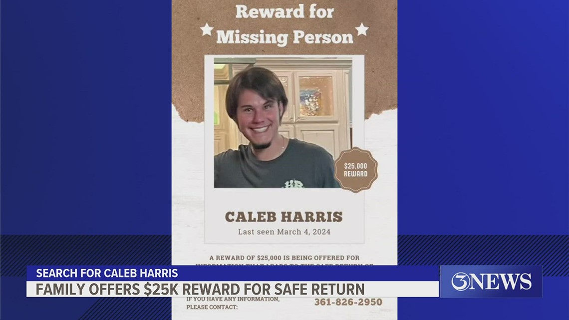 Caleb Harris' parents offer $25k for safe return | kiiitv.com