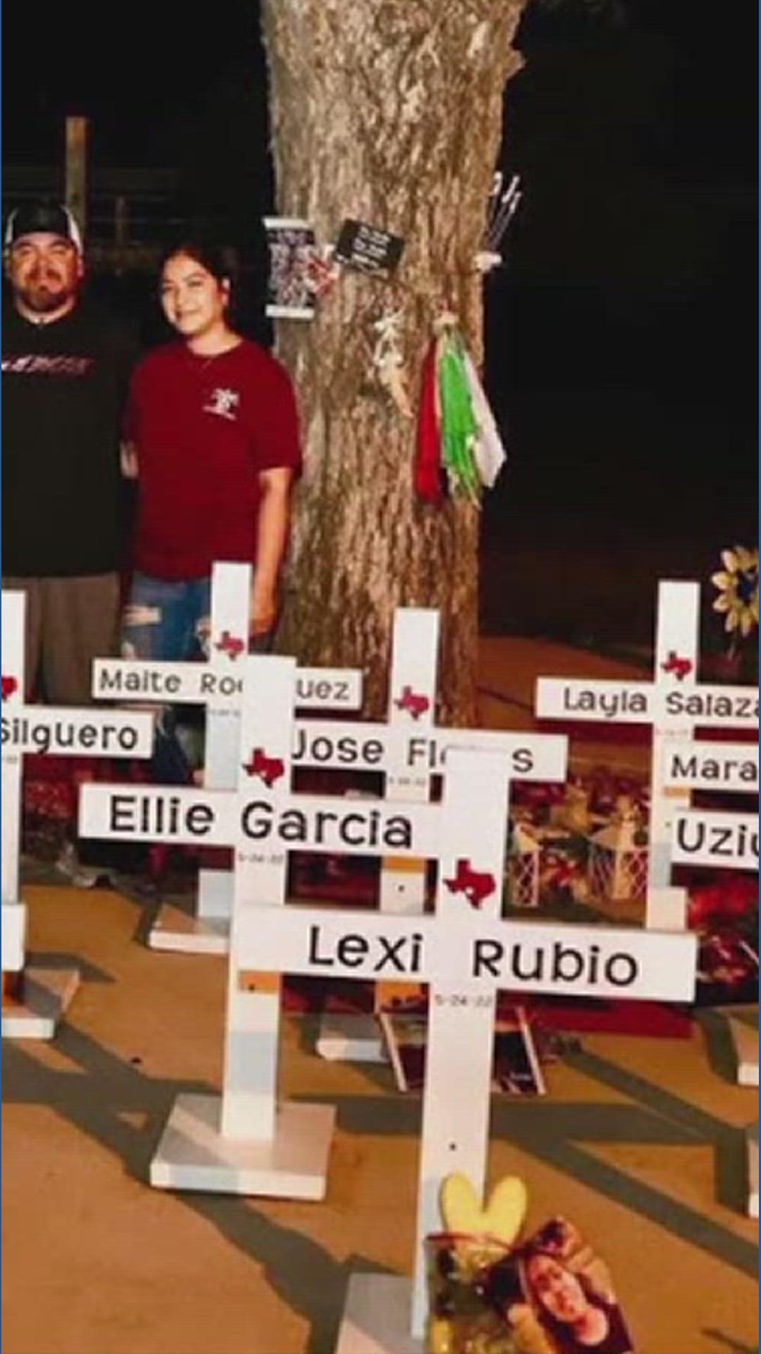 Rodriguez family restores Uvalde memorial crosses | kiiitv.com