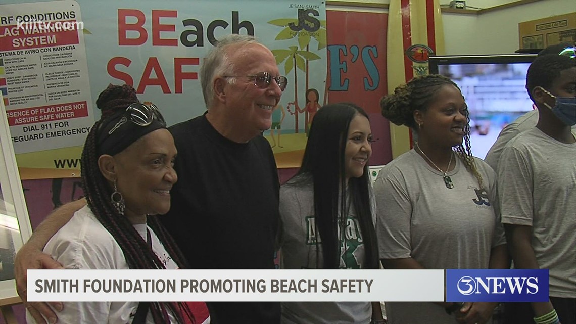 Je'Sani Smith Foundation educates community on beach safety | kiiitv.com