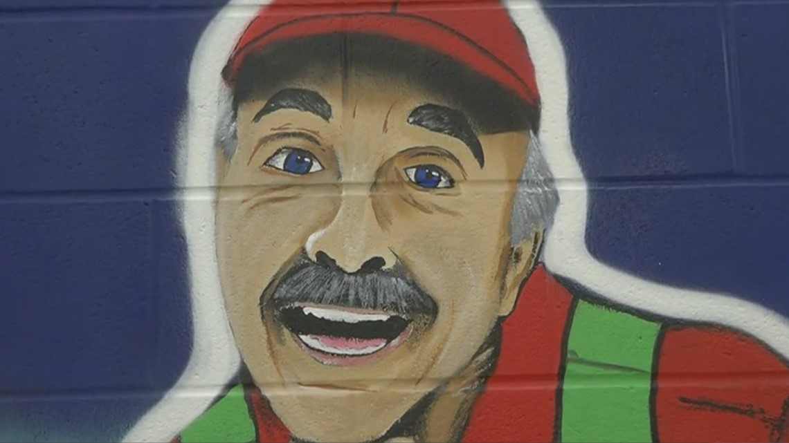 Painting of Mr. Kippy at East Cliff | kiiitv.com