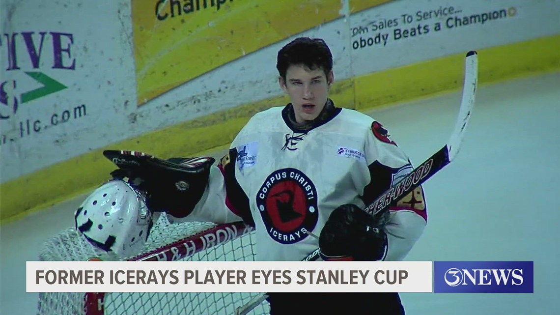 Former Corpus Christi IceRays goalie Anthony Stolarz eyes Stanley Cup ...