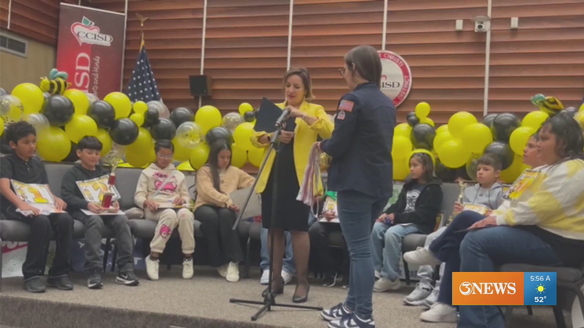 First ever 'National Spanish Bee' at CCISD | kiiitv.com