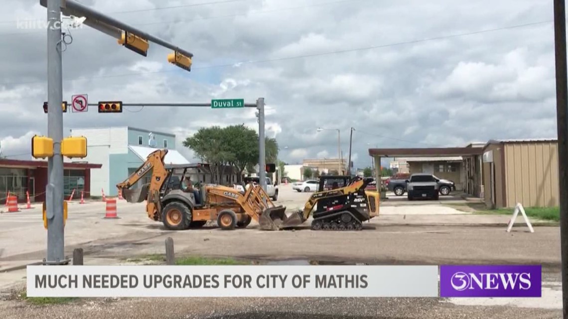 City of Mathis begins work to improve downtown area | kiiitv.com