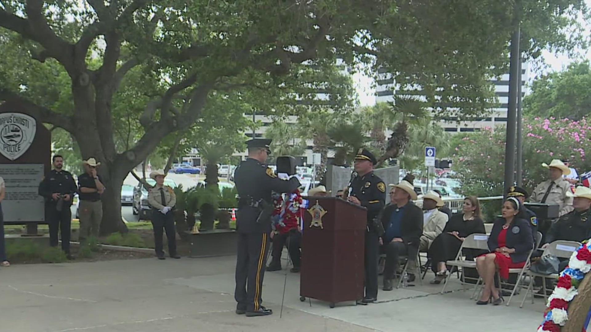 Fallen CCPD officers remembered in line-of-duty memorial service ...