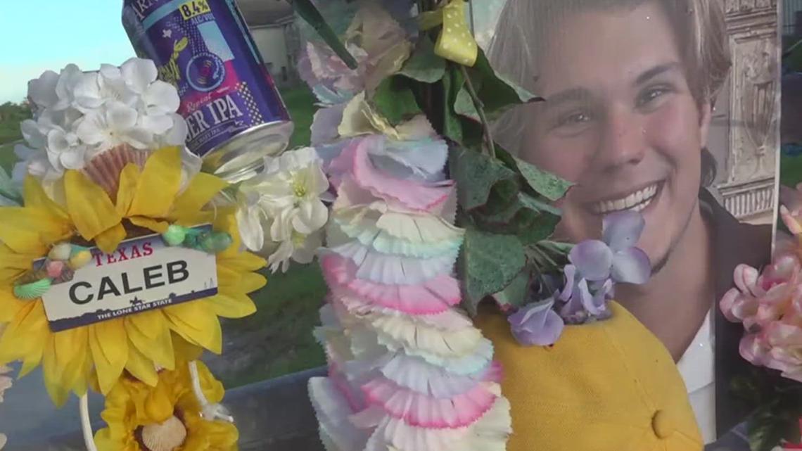 Caleb Harris' memory kept alive with roadside memorial | kiiitv.com