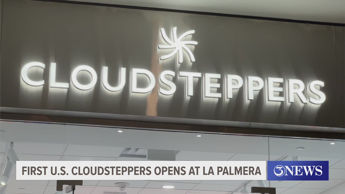 Cloudsteppers opens first-ever U.S. store at La Palmera Mall | kiiitv.com