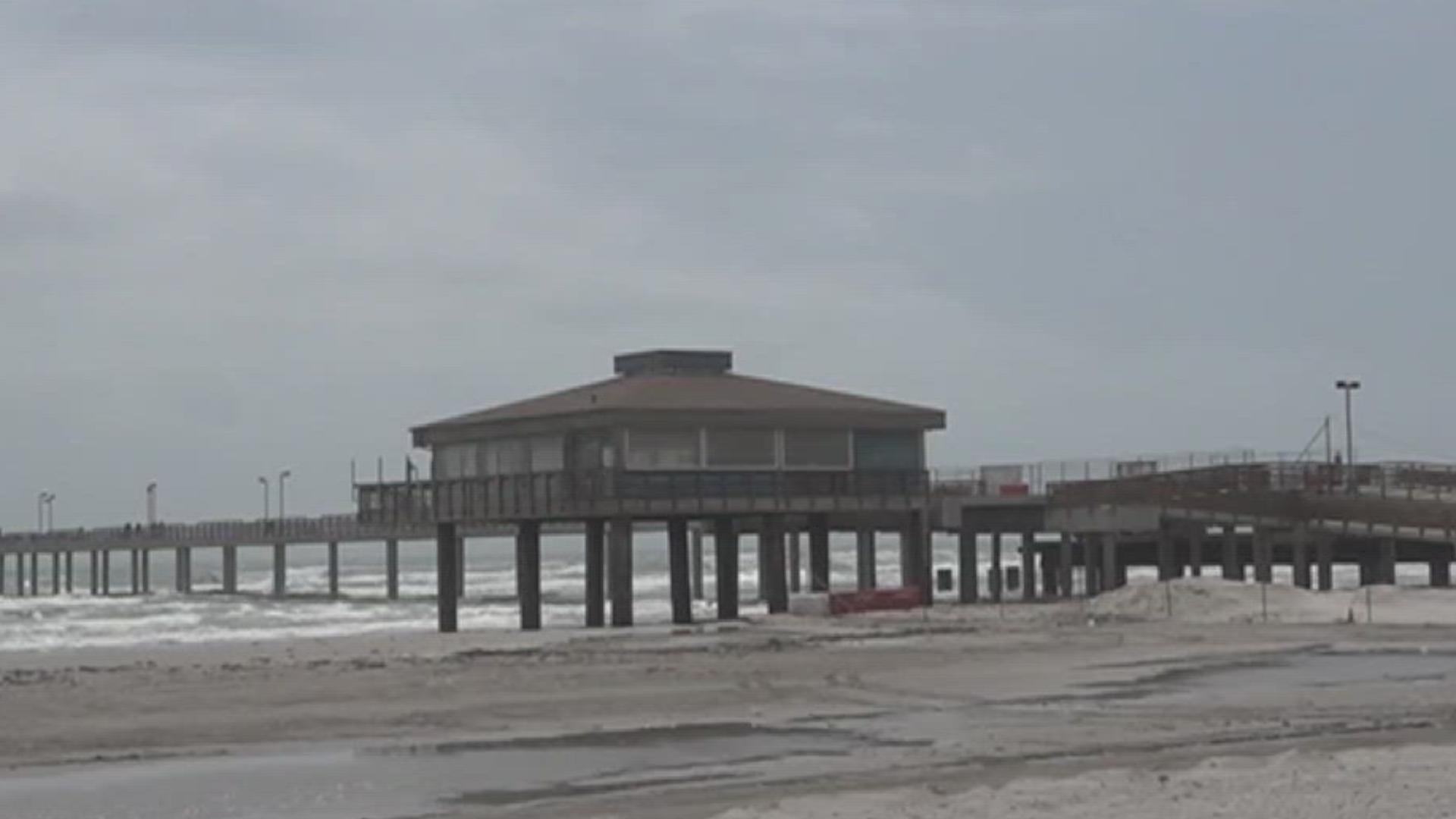 New Bob Hall Pier restaurant construction begins | kiiitv.com