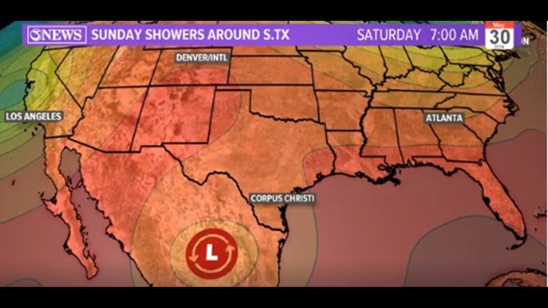 WEATHER BLOG: Scattered rain and weak storms moving in Sunday morning ...