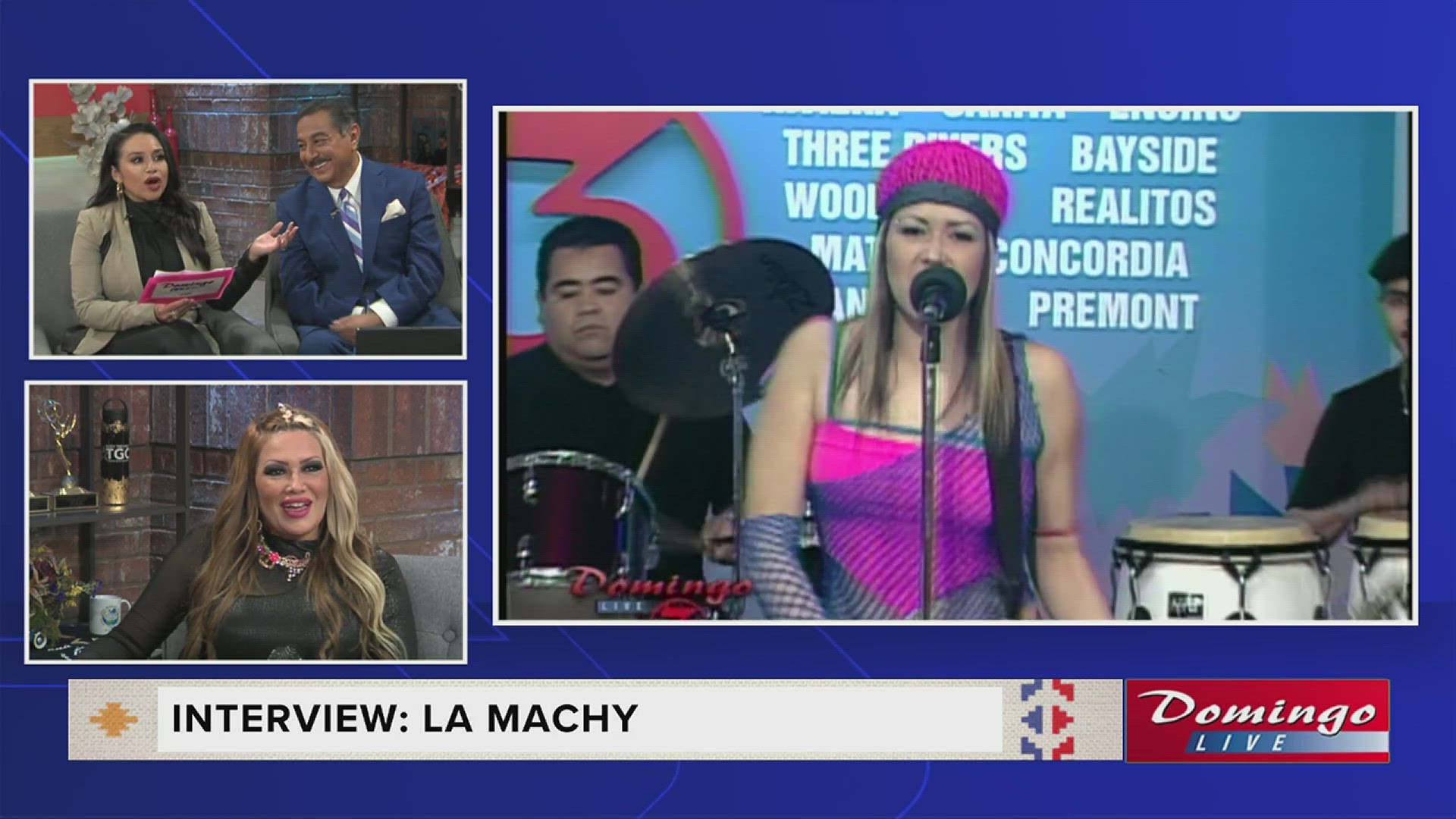 ¡La Machy de La Conquista regresa a Domingo Live! | kiiitv.com