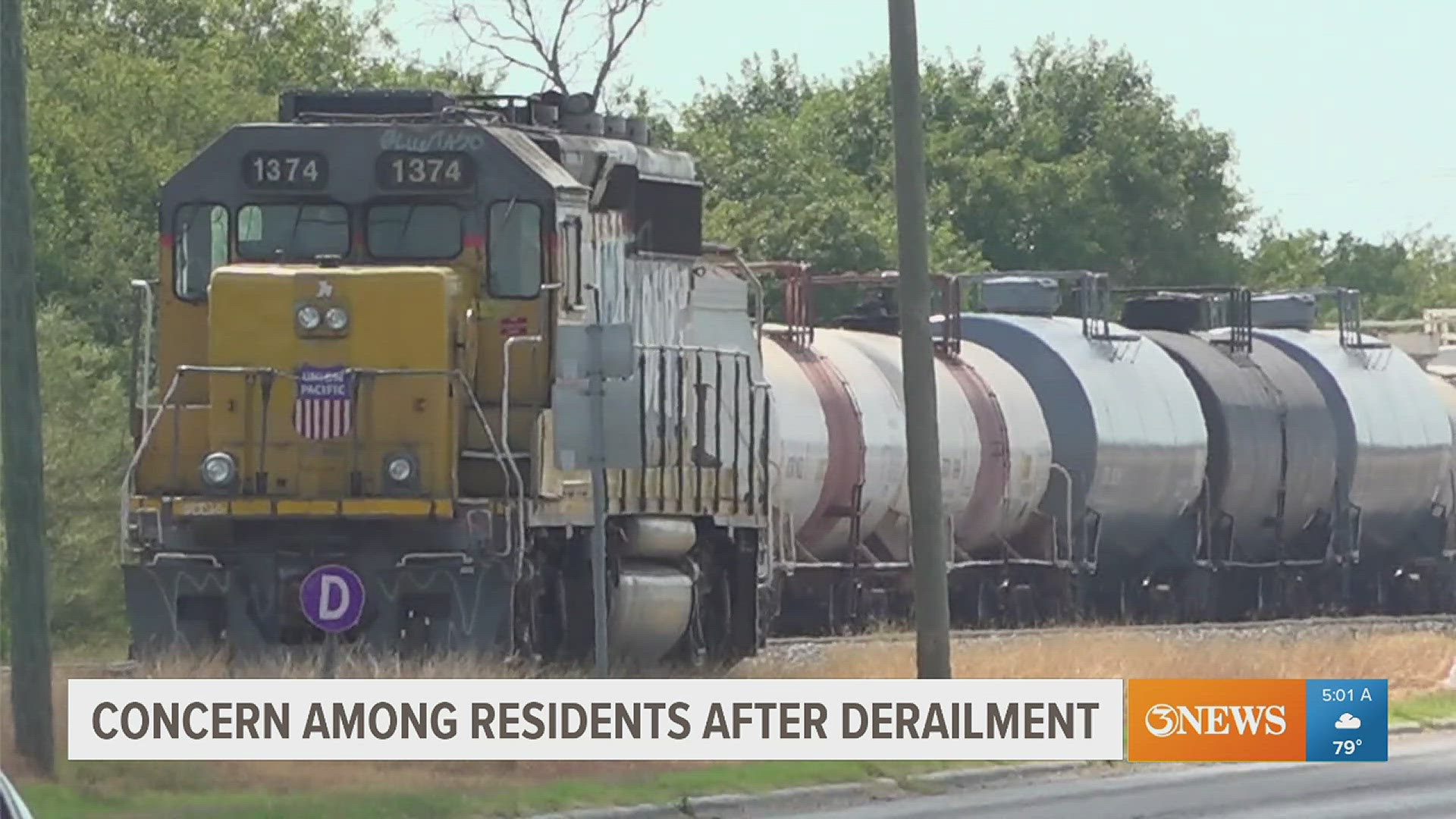 ICYMI: Residence show concern after train derailment | kiiitv.com