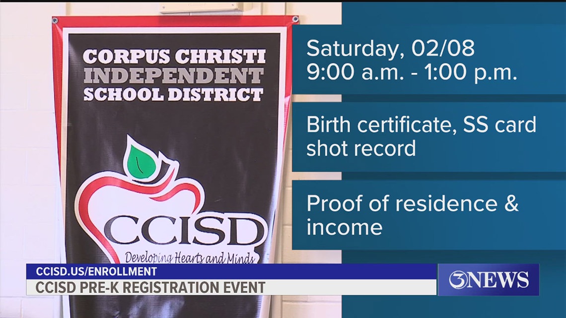 CCISD pre-K registration opens soon! | kiiitv.com