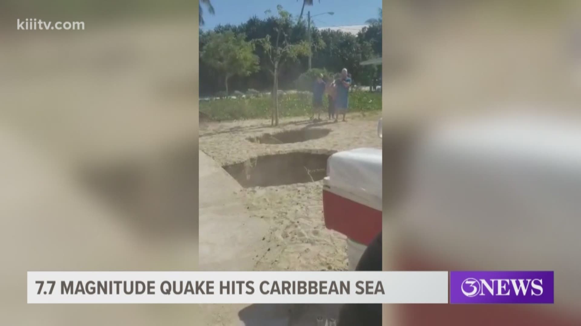 Coastal Bend woman experiences 7.7 magnitude earthquake at Cayman ...