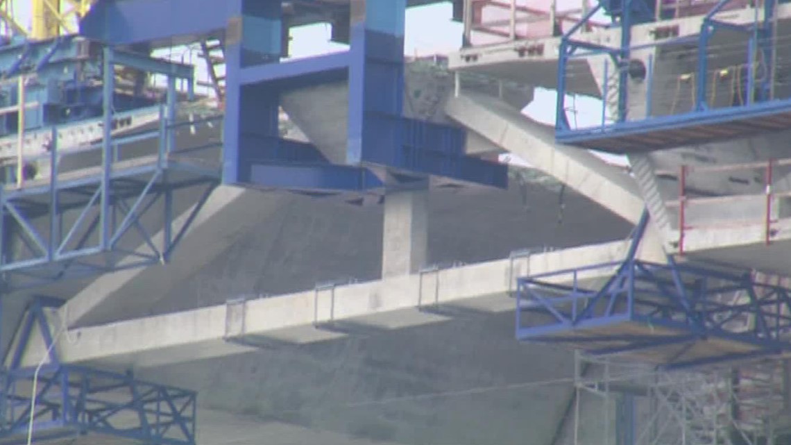 New Harbor Bridge's main span sees progress | kiiitv.com