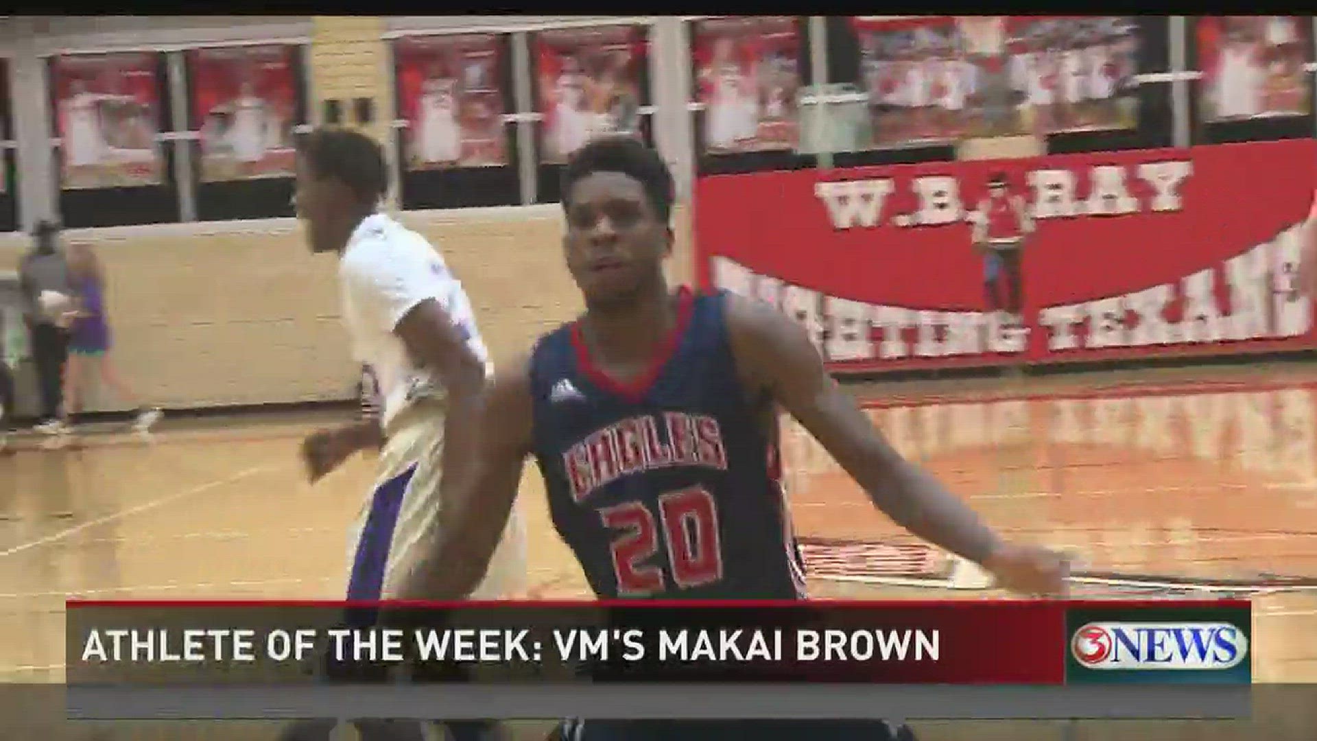 Athlete of the Week: Veterans Memorial's Makai Brown | kiiitv.com
