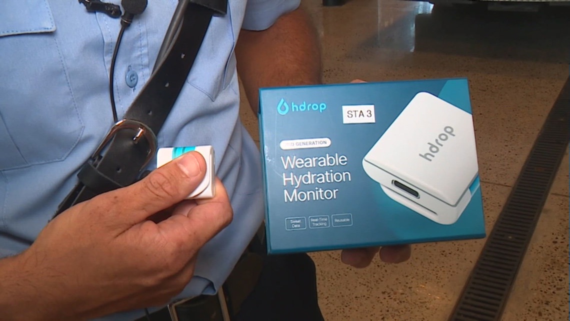 Corpus Christi firefighters use hydration monitors to help prevent heat ...