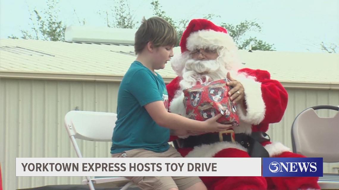 Yorktown Express holds first ever toy drive | kiiitv.com