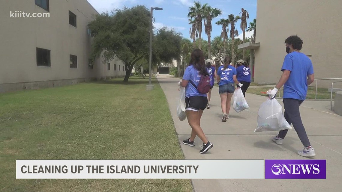 TAMUCC Campus Cleanup | kiiitv.com