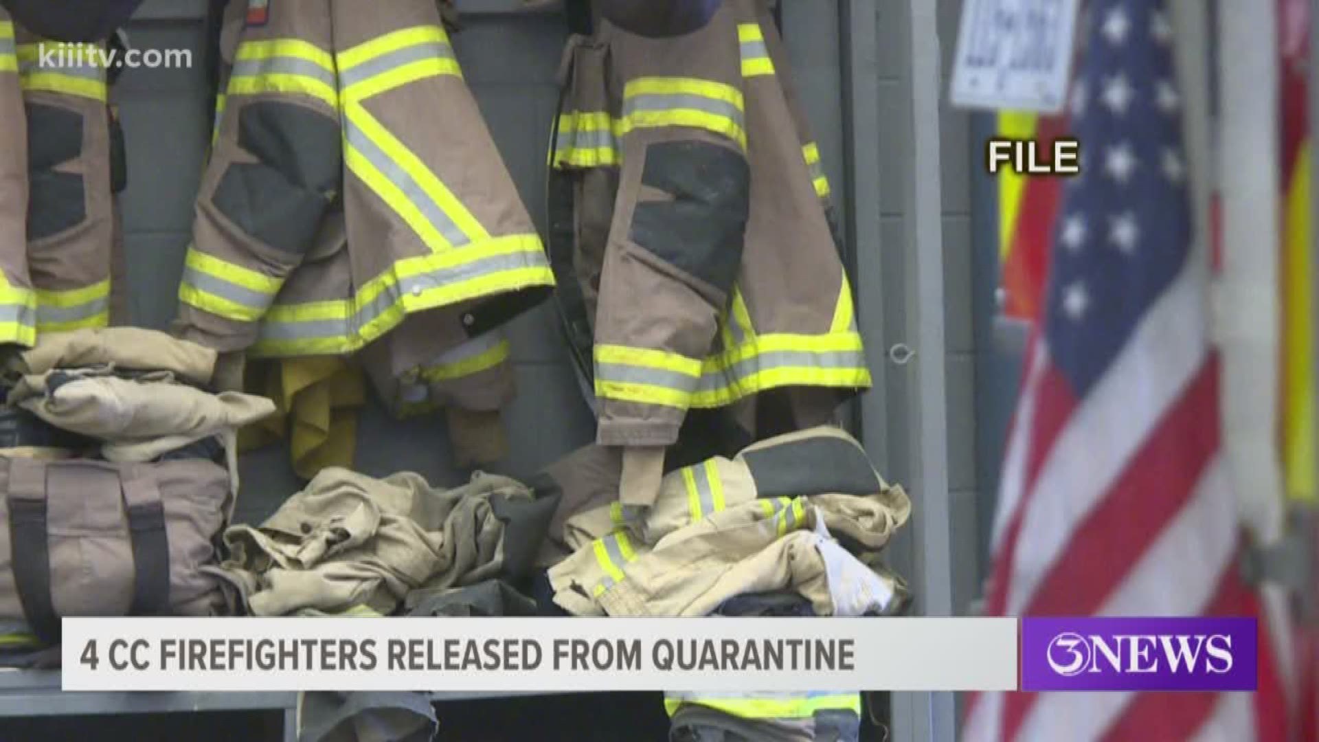 Four firefighters return to work after exposure to potential COVID-19 ...