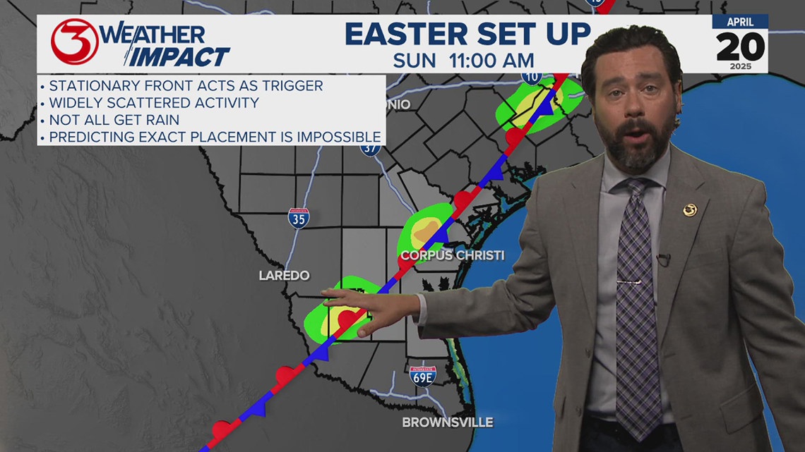 Easter weekend forecast | kiiitv.com