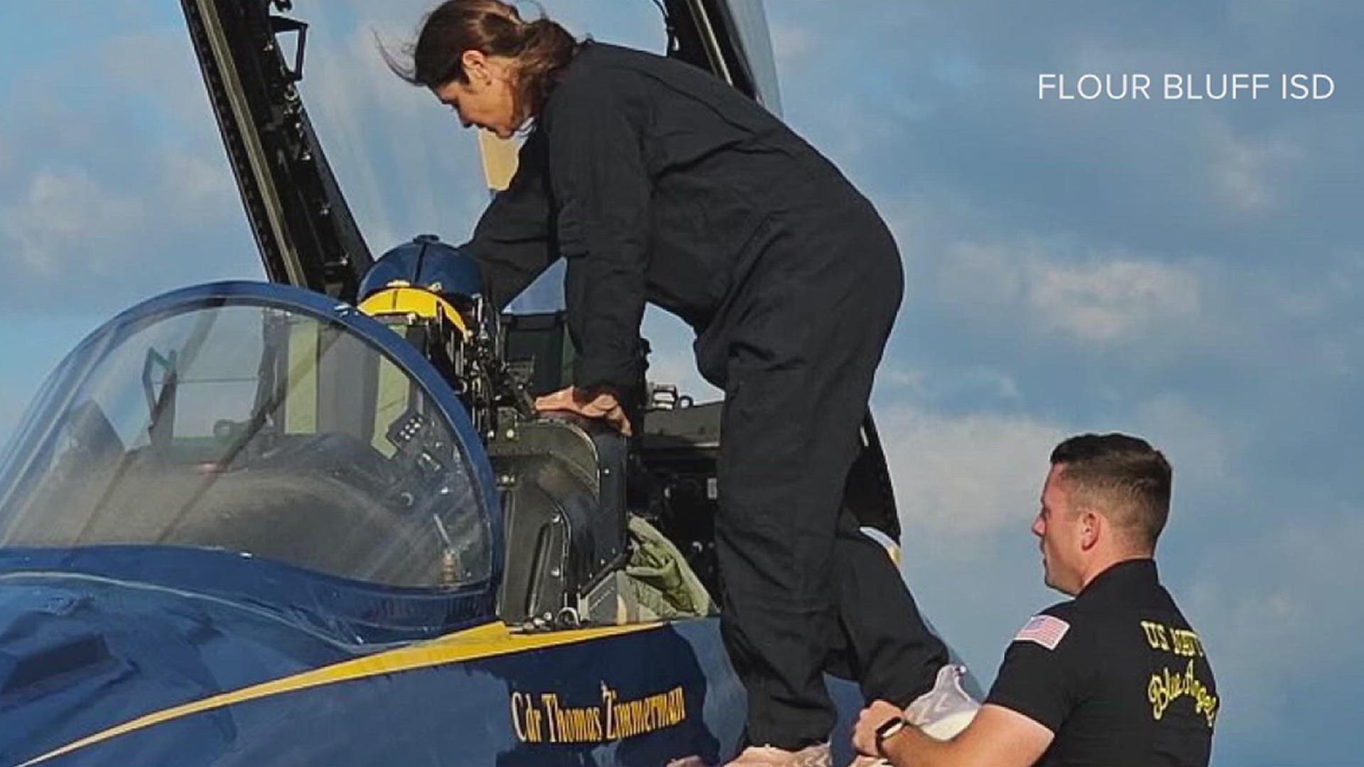 Blue Angels prepare for Wings Over South Texas | kiiitv.com