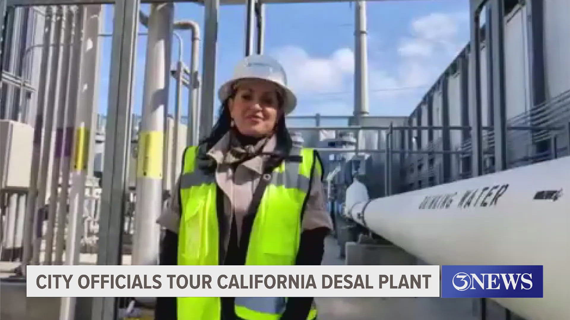 Corpus Christi leaders in California for desalination plant tour ...