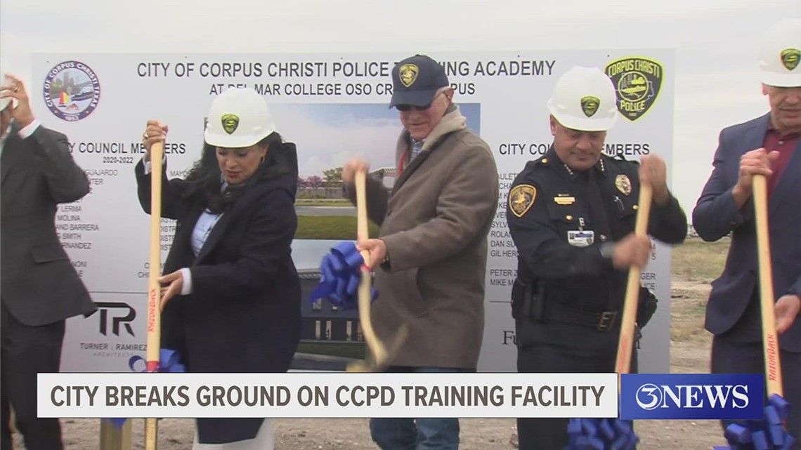 City breaks ground on CCPD state-of-the-art training facility | kiiitv.com