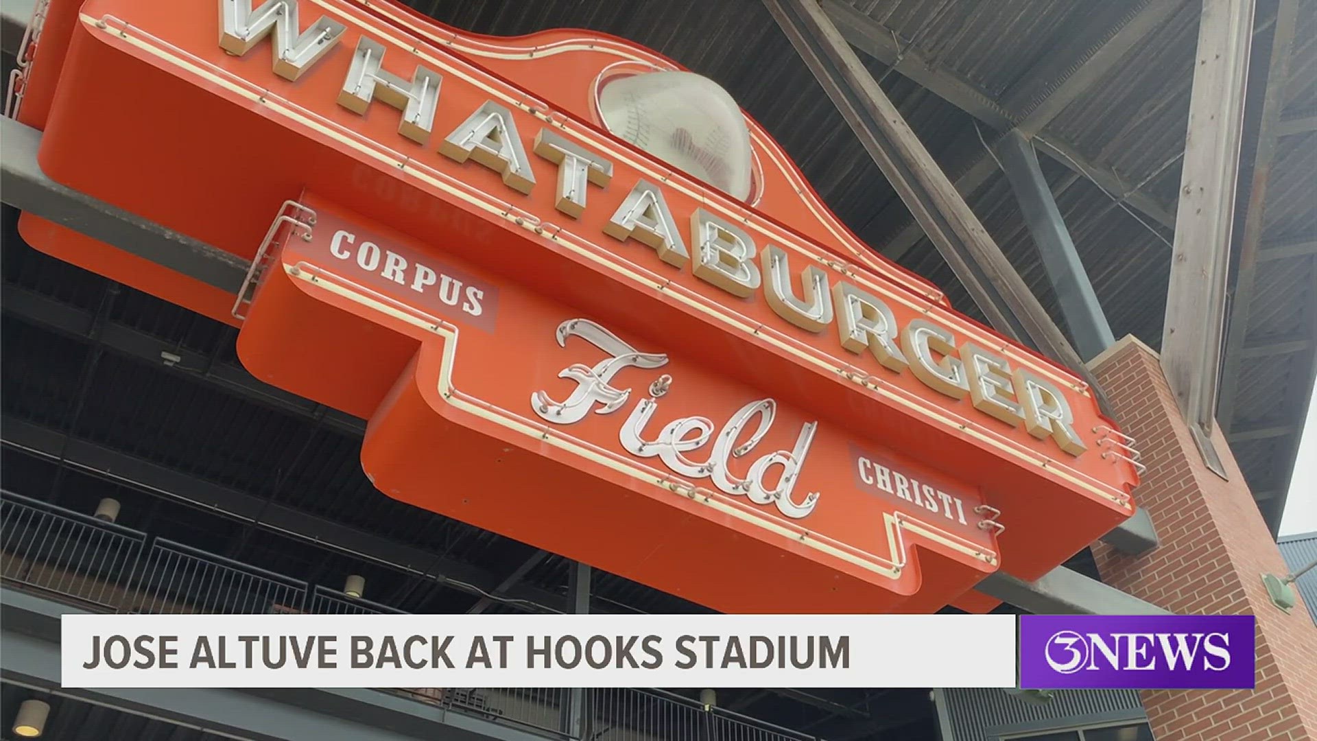 Jose Altuve back at Hooks Stadium | kiiitv.com