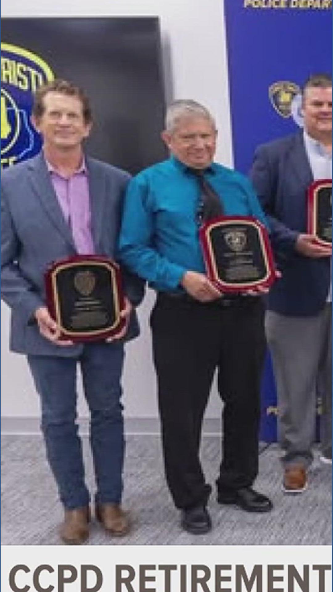 CCPD officers, staff celebrate 330 years of combined service | kiiitv.com