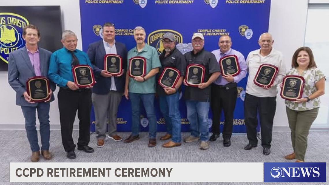 CCPD officers, staff celebrate 330 years of combined service | kiiitv.com