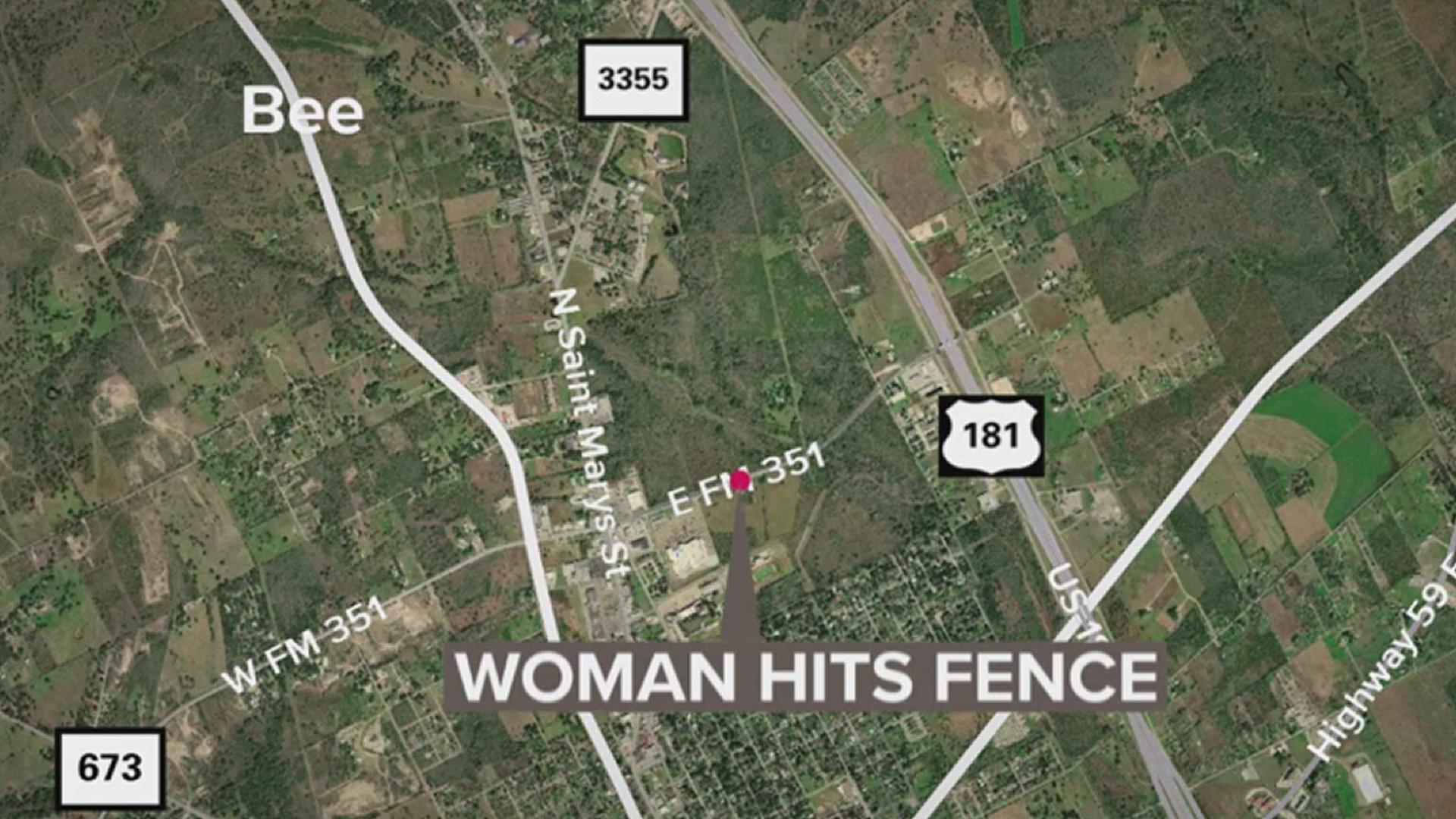 Beeville woman dies after crashing into steel fence, troopers say ...