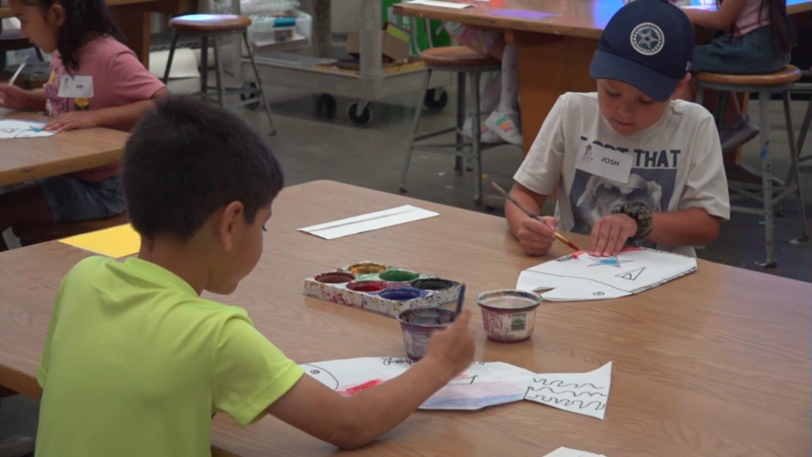 Art museum summer camp inspires creativity through hands-on learning ...
