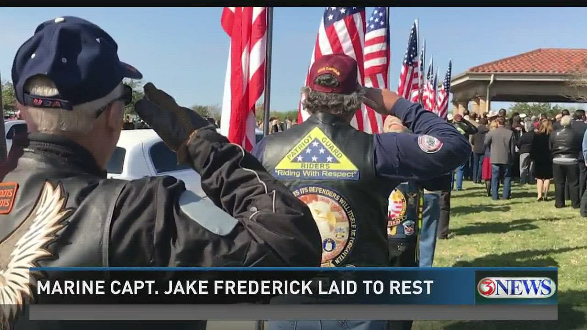 U.S. Marine Captain Jake Frederick laid to rest | kiiitv.com