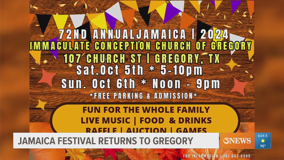 Jamaica Fest returns to Gregory | kiiitv.com