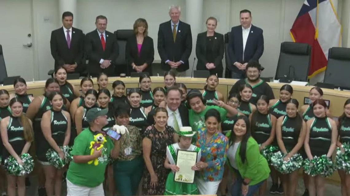Alison Lopez makes history as 4-year drill team letterman | kiiitv.com